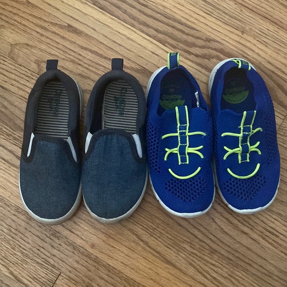 OshKosh B'gosh | Shoes | Oshkosh Bundle Toddler Boys Slip On And Water ...